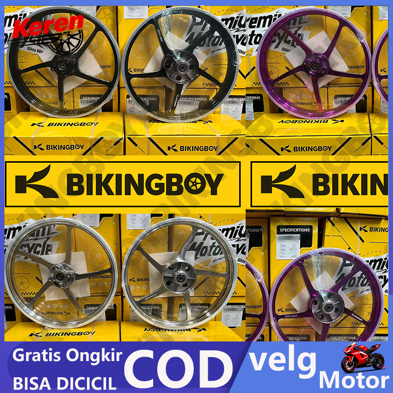 Jual Velg Billet CNC Wheel Set R15 MT-15 V2 V3 MX King - Velg 4 Hole 5 ...