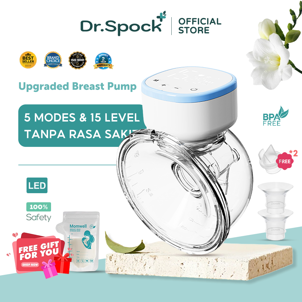 Jual Dr.Spock Pompa Asi Elektrik Handsfree 24mm 27mm / 5 Modes & 15 ...