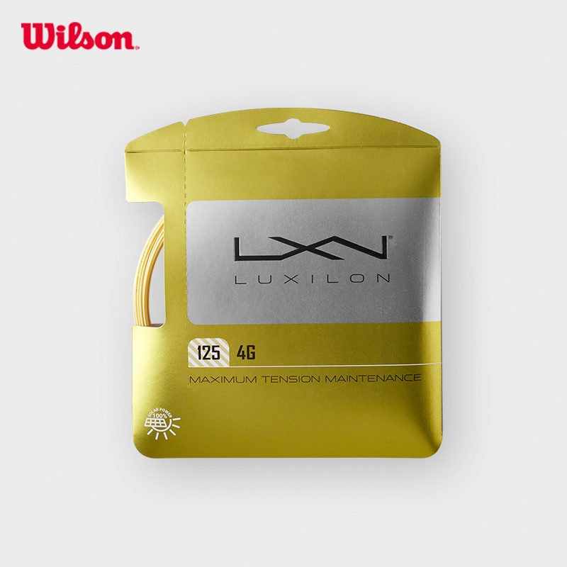 Jual Wilson LUXILON 4G 125 SET GOLD Tennis String WRZ997110 | Shopee ...