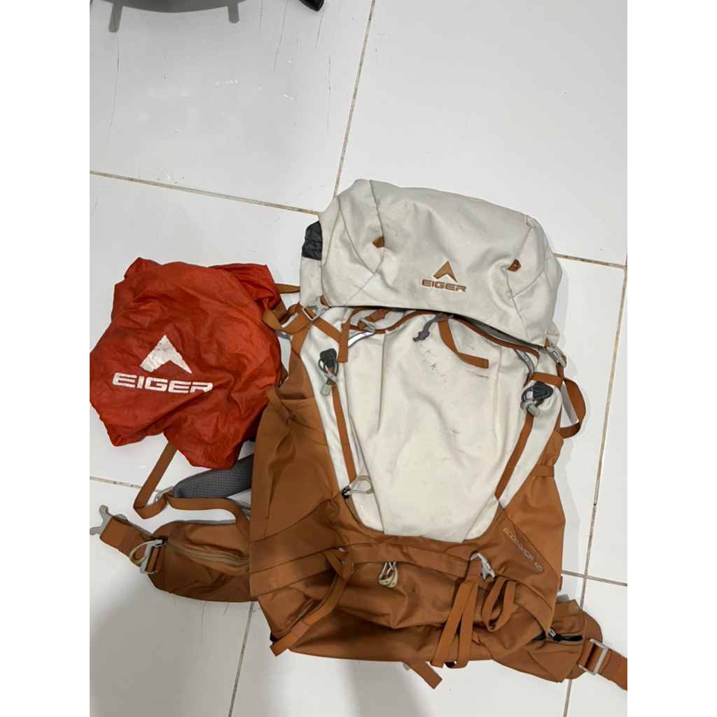 Jual carrier ecosavior 45 white second | Shopee Indonesia