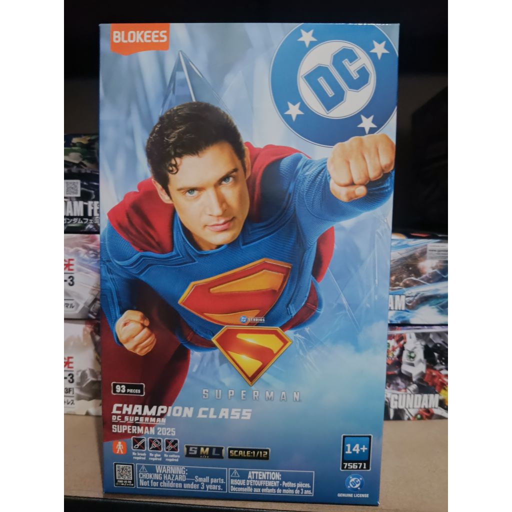 Jual Blokees Champion Class DC Superman 2025 Original Blokees Licensed | Shopee Indonesia