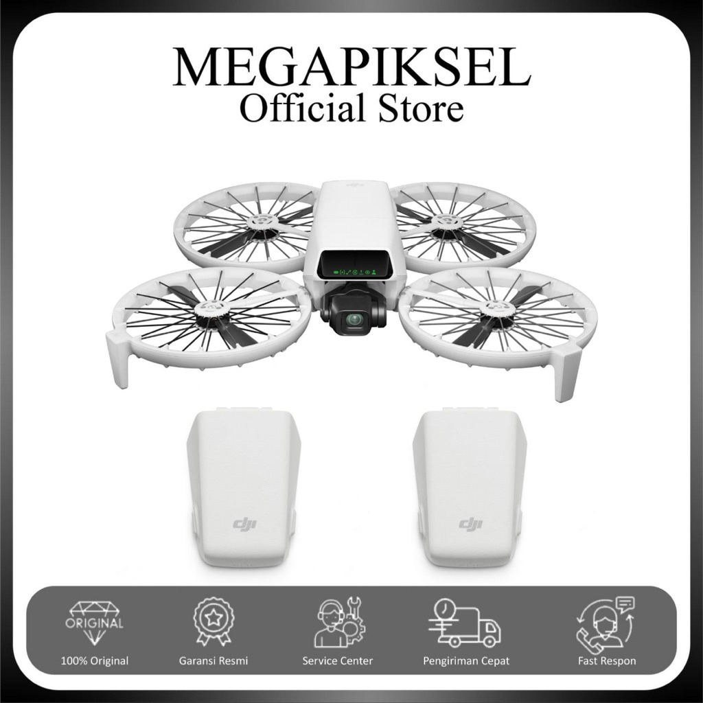 Jual DJI flip ( Drone Only + Two Battery ) | Shopee Indonesia