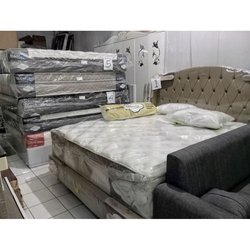Jual Matras Comforta Superfit Neo Platinum & Platinum + (plus) Tebal ...