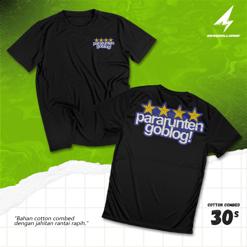 Jual KAOS PERSIB BANDUNG "PARARUNTEN GBLG" COTTON COMBED 30S - KAOS ...