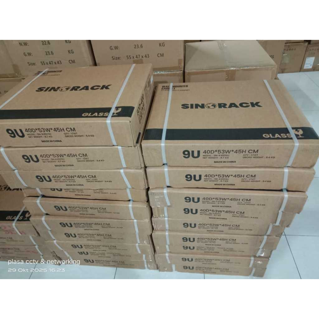 Jual Sinorack Rak Server Rack Wallmount Rackmount 9U Depth | Shopee ...