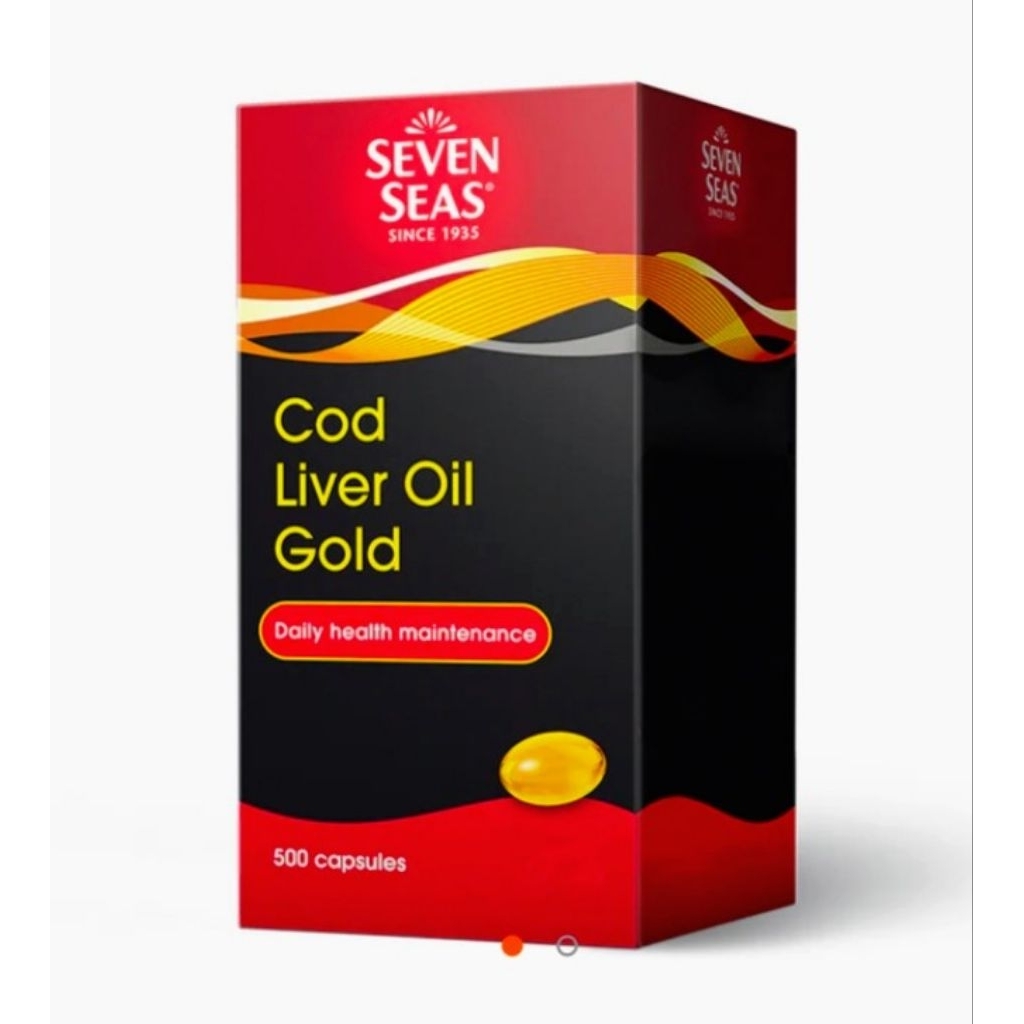 Jual seven seas cod liver oil gold 500 s | Shopee Indonesia