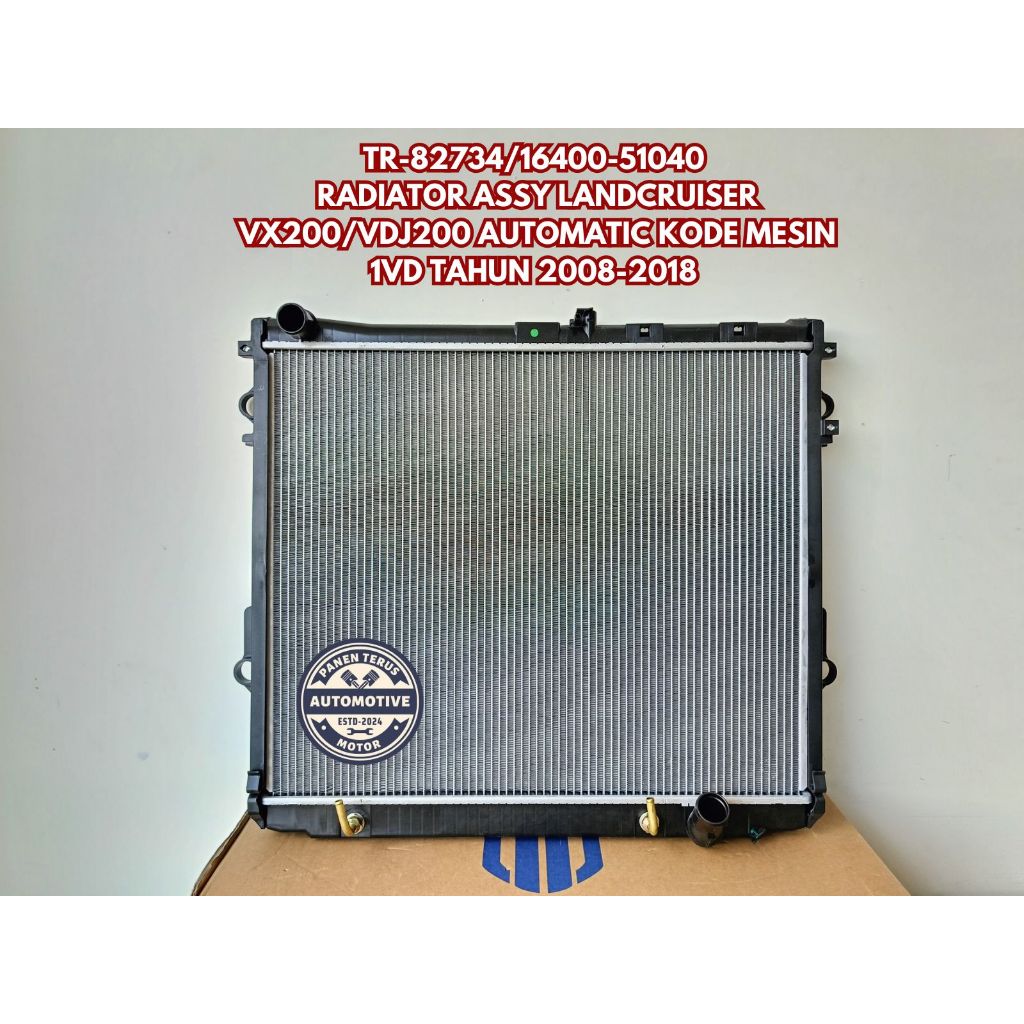 Jual RADIATOR TOYOTA LAND CRUISER LANDCRUISER VDJ200 VX200 TR-82734/ ...
