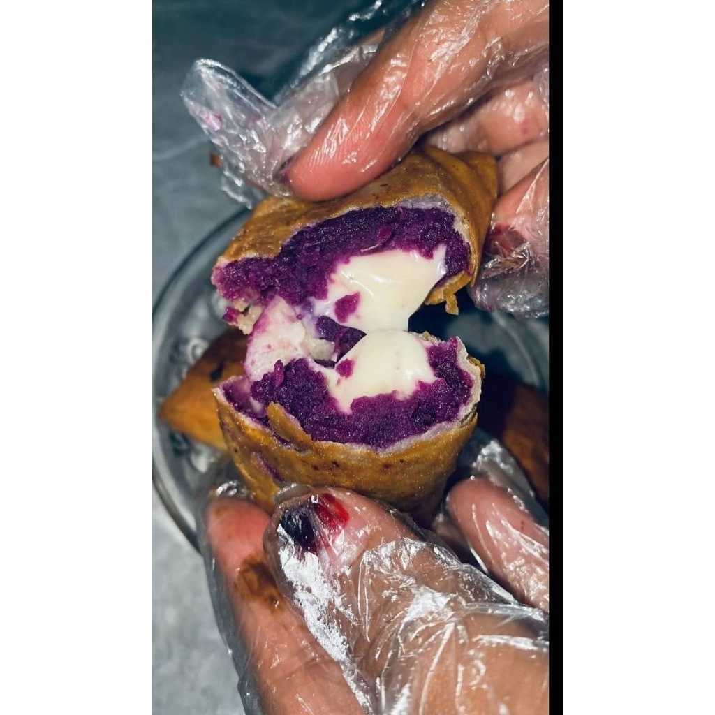 Jual UBI KEJU LUMER / UBI COKLAT LUMER isi 3 Fresh dadakan | Shopee ...