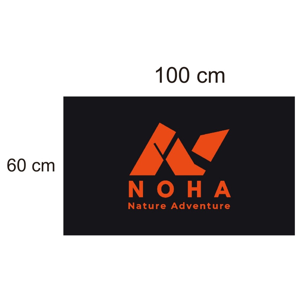 Jual BENDERA NOHA (FREE TALI JAHIT) uk. 100 x 60 cm | Shopee Indonesia