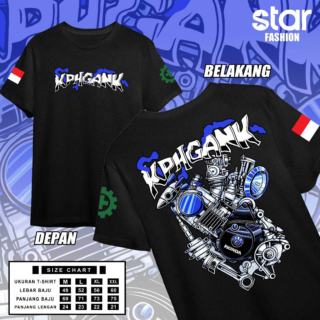 Jual Trans Fashion Kaos T Shirt KPH Gank Limited Edition Kaos Distro ...