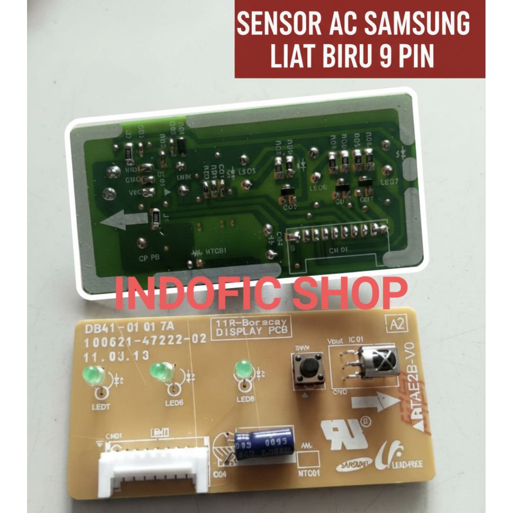Jual sensor ac samsung tuln list biru 9 pin non original | Shopee Indonesia