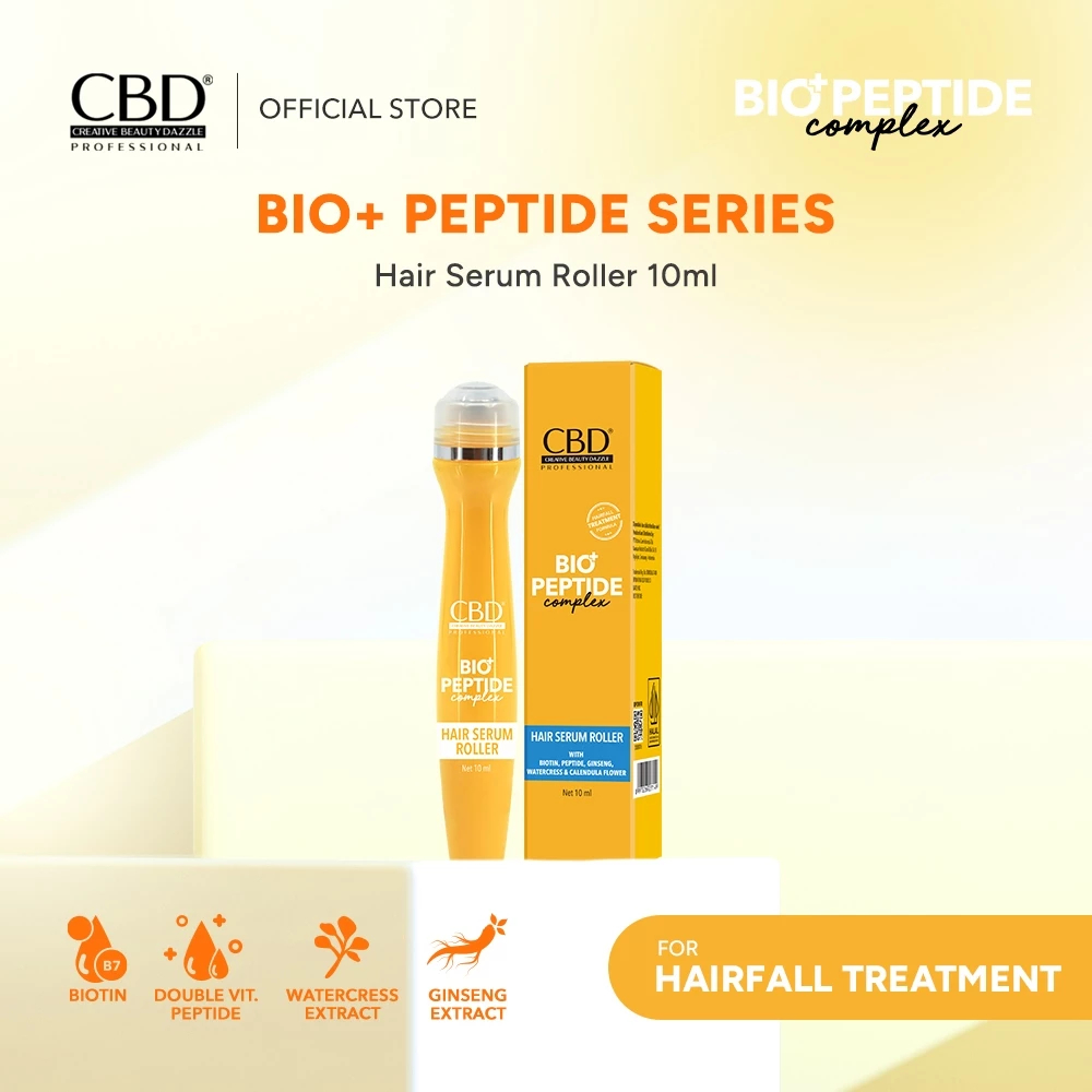 Jual CBD Professional Bio+Peptide Complex Hair Serum Roller 10 ml ...