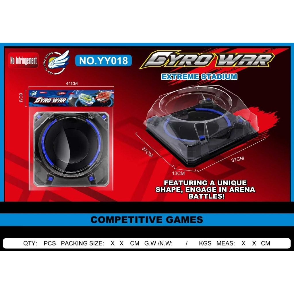 Jual Arena Bertanding Gasing X Bahan Mika Mainan Koleksi Arena Gangsing ...