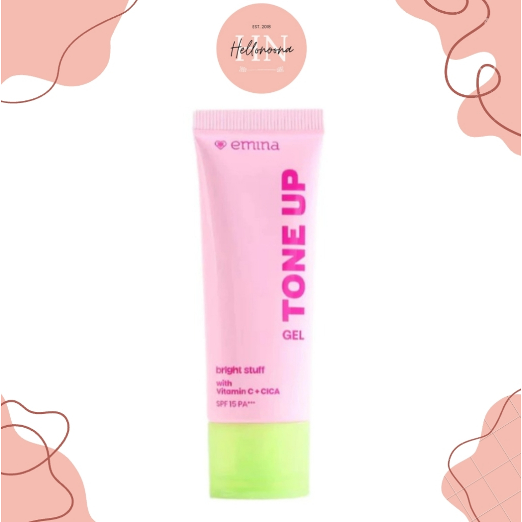 Jual EMINA - Bright Stuff Tone Up Cream Gel 20ml | Shopee Indonesia