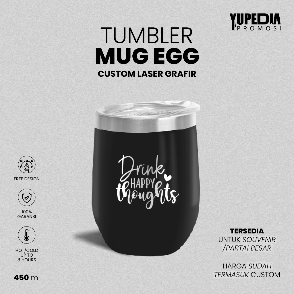 Jual Mug Egg Custom Coffee Cupapi Cetak Laser Grafir Souvenir/Promosi ...