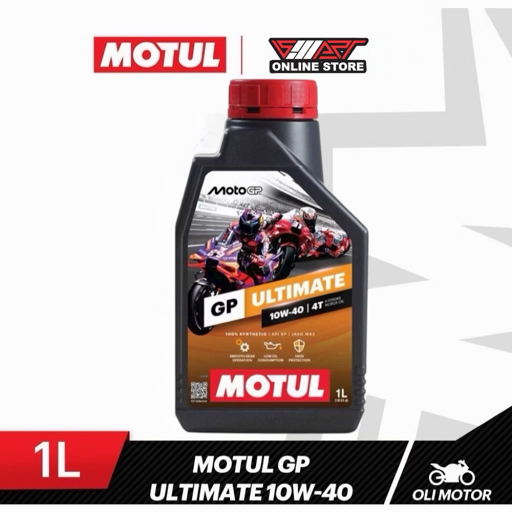 Jual Oli Motor Motul GP ULTIMATE 4T 10W40 1Liter | Shopee Indonesia