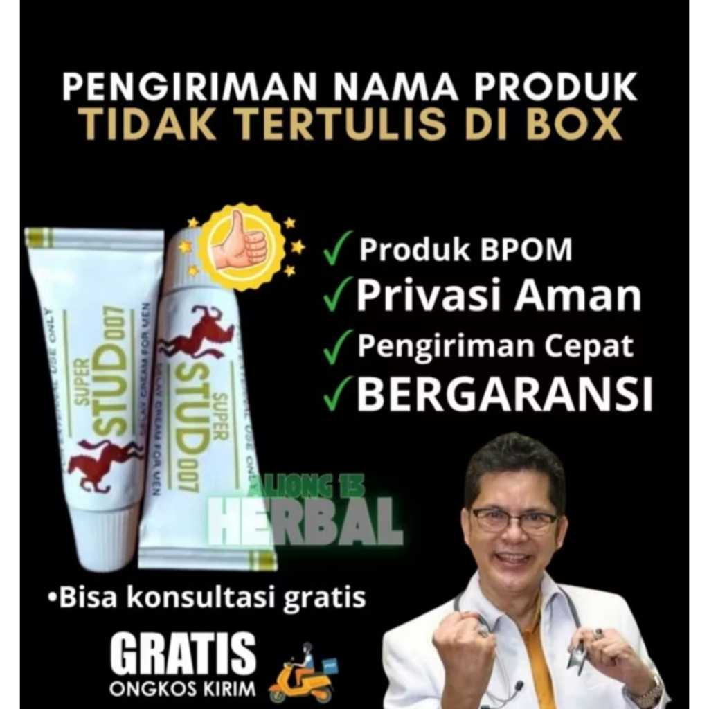 Jual SUPER STUD 007 ASLI CREAM ORIGINAL PENAMBAH STAMINA PRIA PERKASA ...