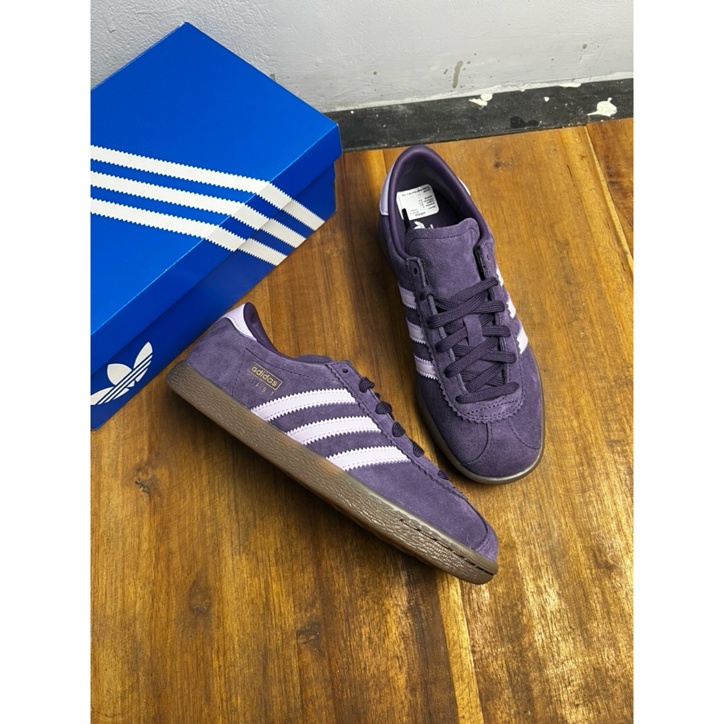 Jual Adidas Originals Stadt W Purple | Shopee Indonesia