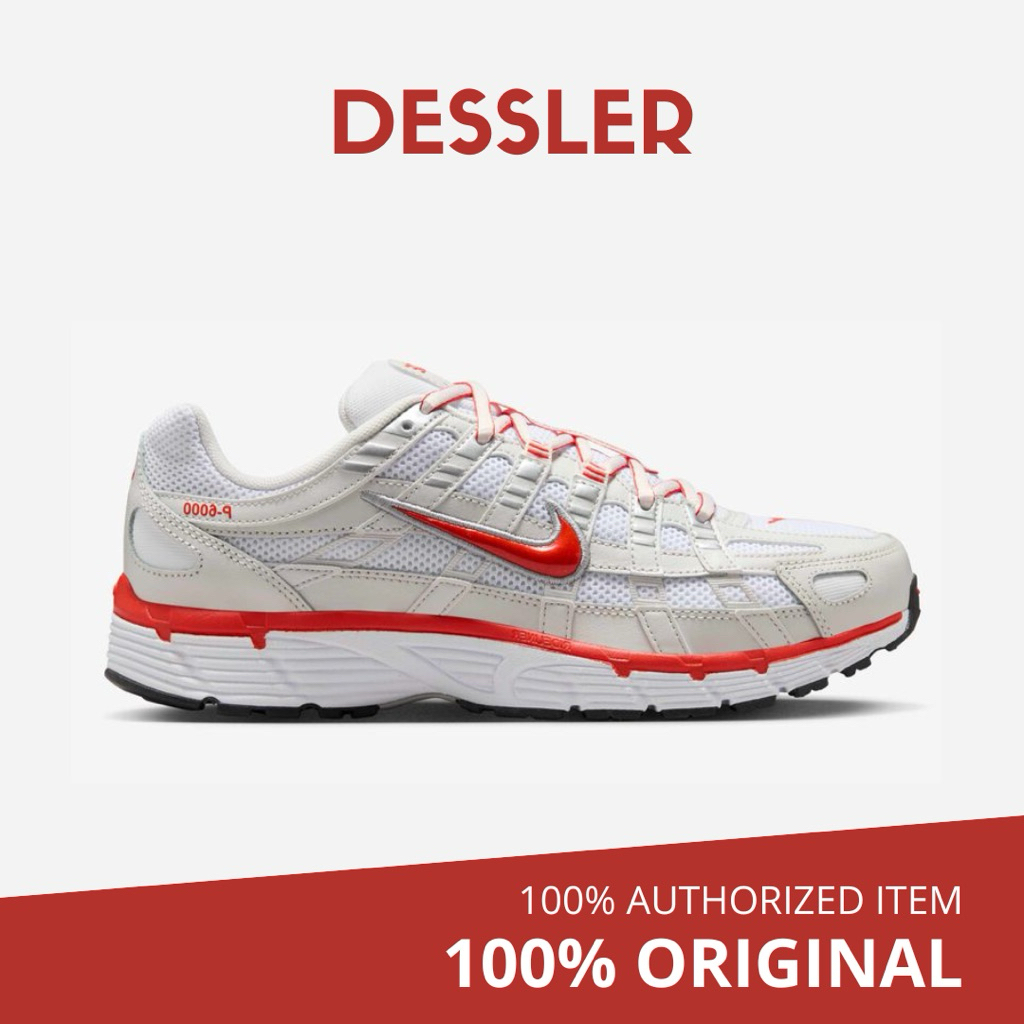 Jual Nike P-6000 Grey Fire Red | Shopee Indonesia