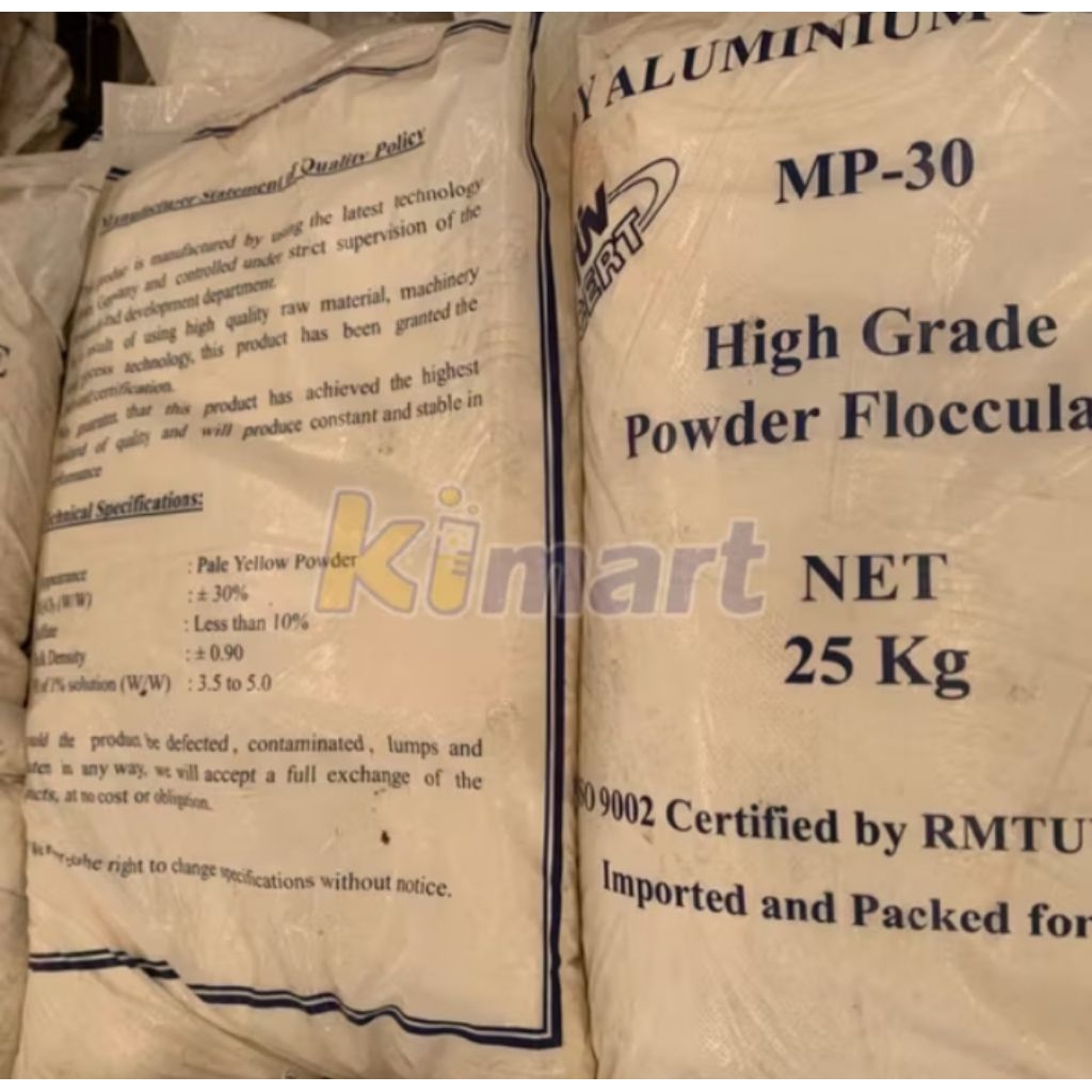 Jual PAC Jerman Poly Alumunium Chloride ( MP-30 ) Kemasan 25kg ...