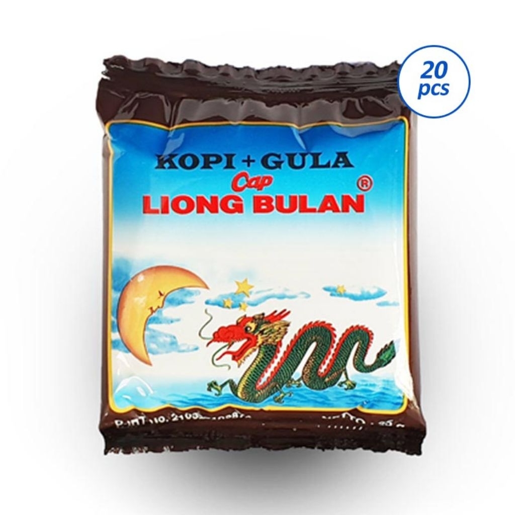 Jual 1 PACK KOPI LIONG BULAN PLUS GULA (20 Sachet) | Shopee Indonesia