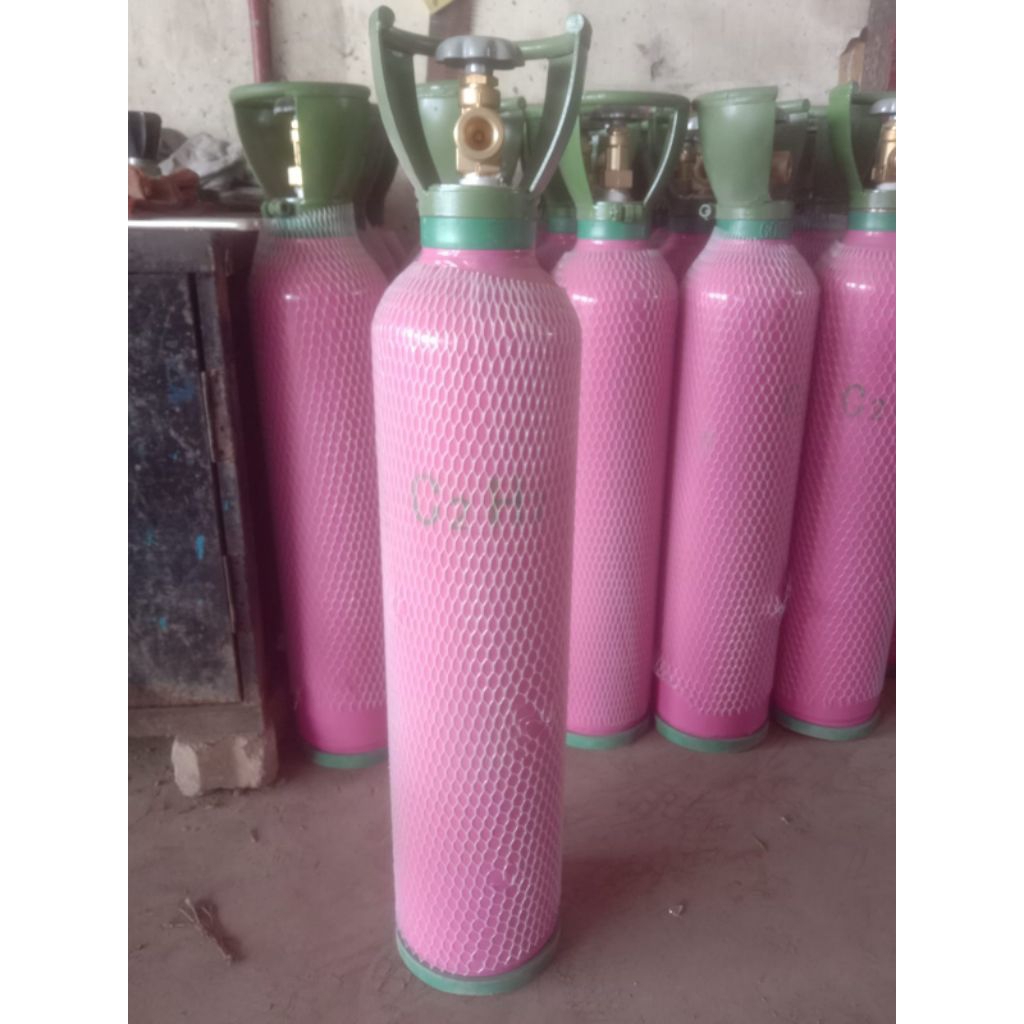 Jual Tabung Gas Acetylene 1,5m3 / Tabung Las Asetilin Kecil- Tabung Las ...