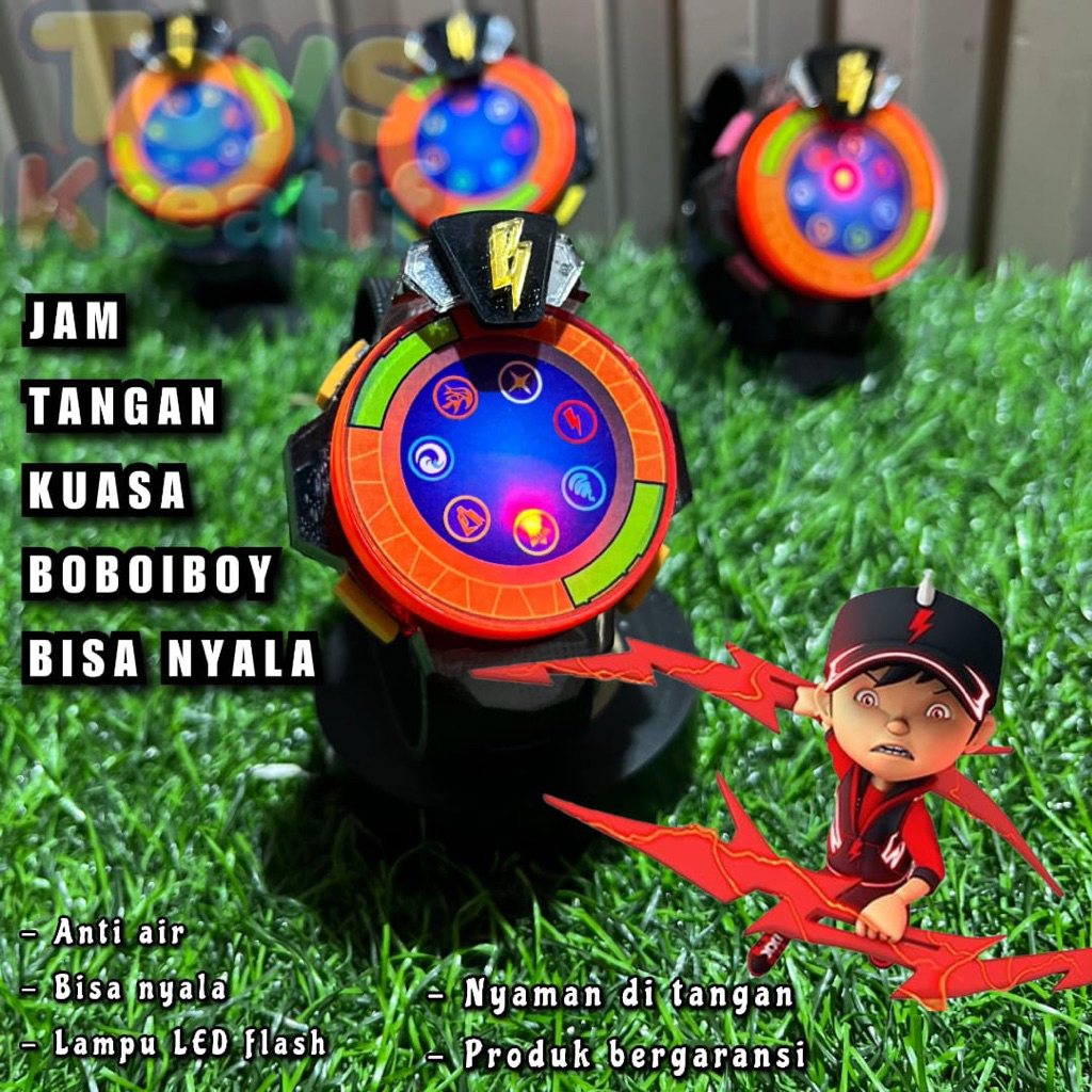 Jual BOBOIBOY JAM KUASA BISA NYALA | JAM KUASA BOBOIBOY ANTI AIR ...
