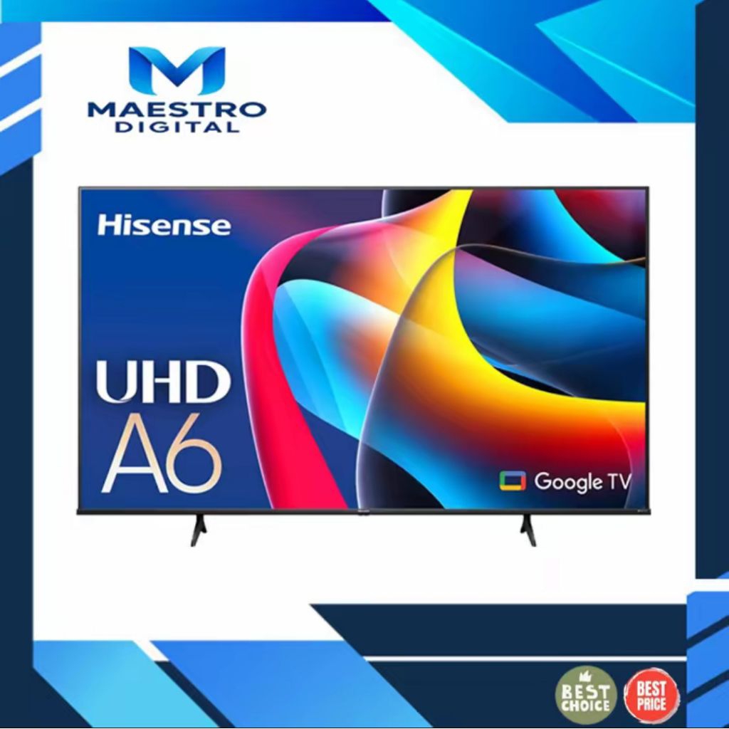 Jual Hisense 50" 50A6N A6 Series LED 4K UHD Google TV Smart TV 50 INCHI ...