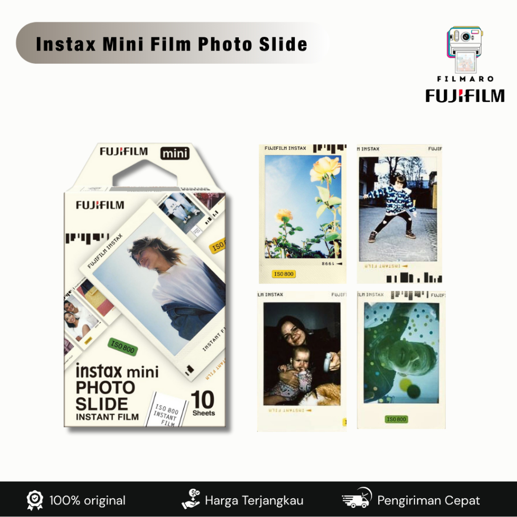 Jual Fujifilm Instax Mini Film Photo Slide – Refill Paper / Isi Ulang ...