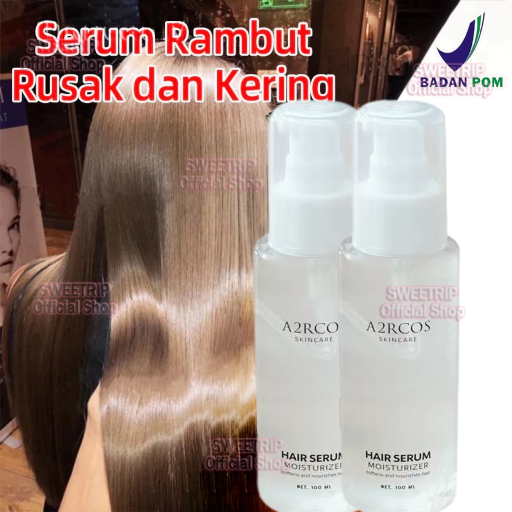 Jual 100ml serum rambut Pelembab Hair Serum Parfum Argan Oil Hair ...