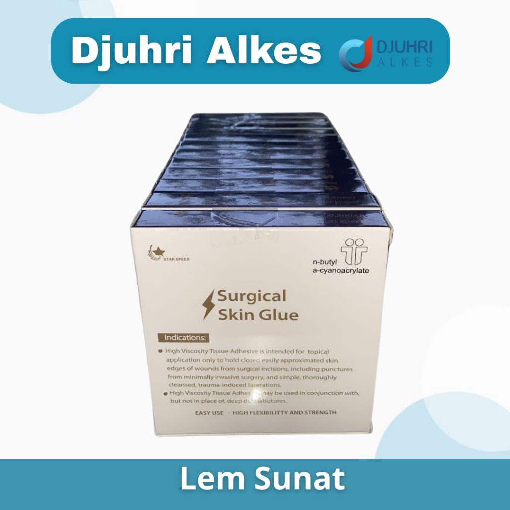 Jual Lem Sunat / Surgical Skin Glue / SSG / Easy Use High Flexibillity ...