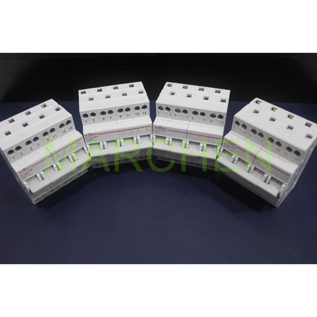 Jual MCB COS CHANGE OVER SWITCH OHM SAKLAR FORT 4P 25A 30A 40A 63A SF ...