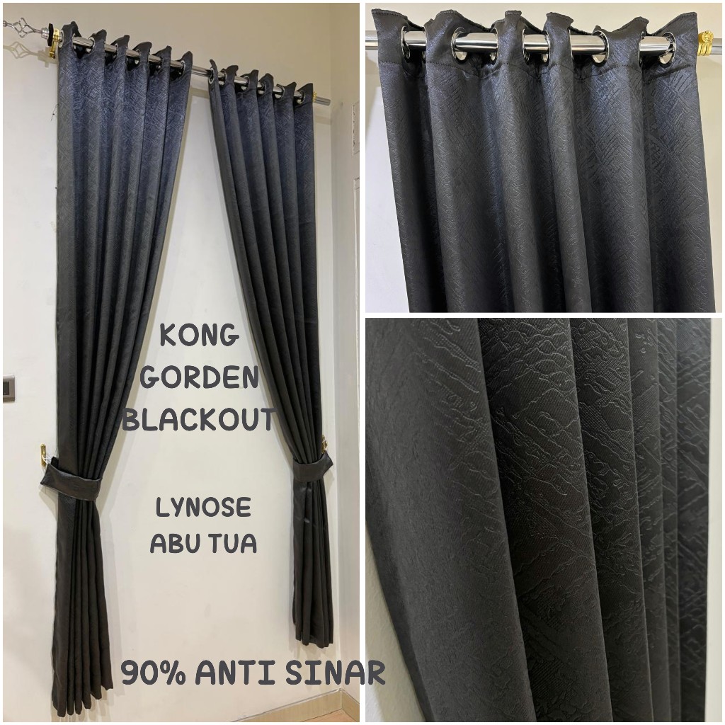 Jual KONG GORDEN BLACKOUT 100% dan 90% EMBOS PREMIUM GORDENG HORDENG ...
