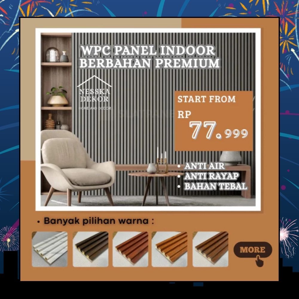 Jual WallPanel PVC Ukuran 1,5 Meter / WPC Murah Berkualitas Bandung ...