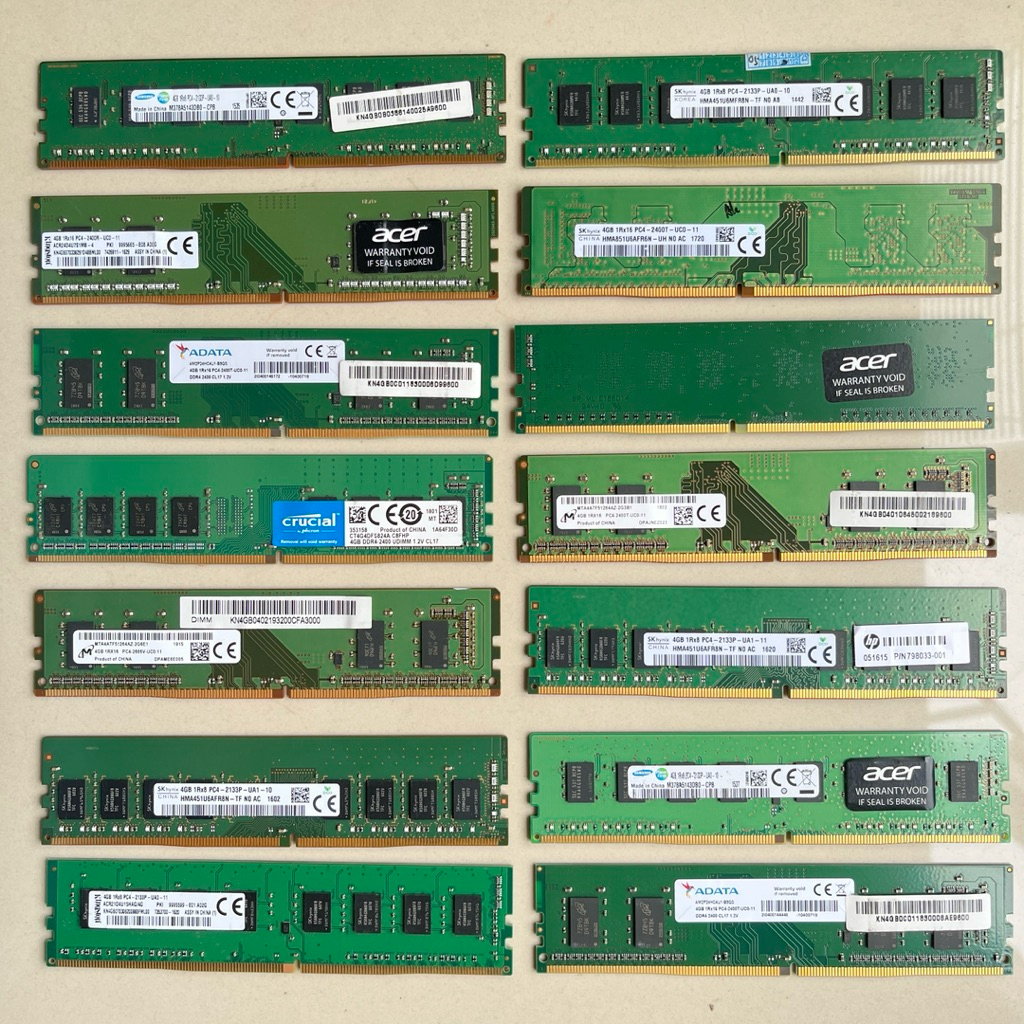 Jual RAM KOMPUTER 4GB DDR4 MEREK CAMPUR | Shopee Indonesia