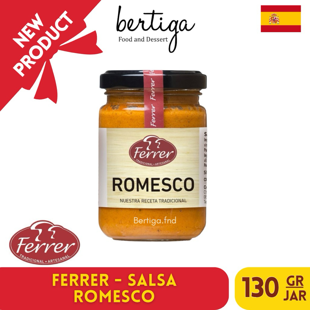 Jual FERRER - Salsa Romesco nuestra receta tradicional - 130gr/ jar ...