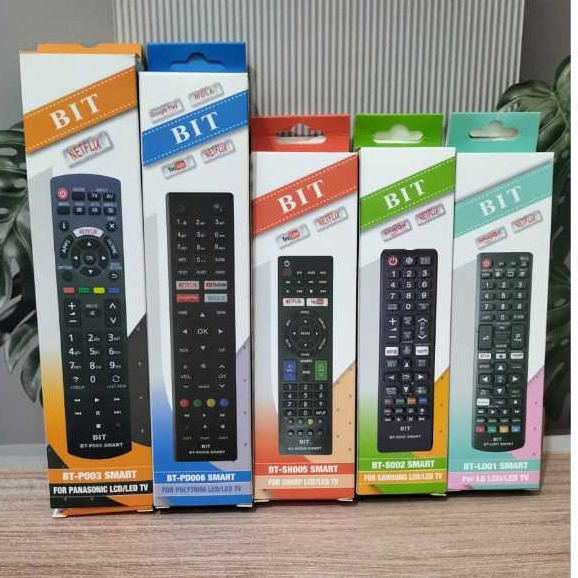Jual REMOTE MULTI SMART TV SHARP LG POLYTRON PANASONIC SAMSUNG ...