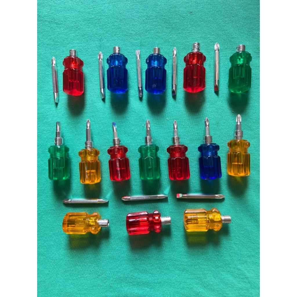 Jual Obeng Bolak Balik Cebol Warna | Shopee Indonesia
