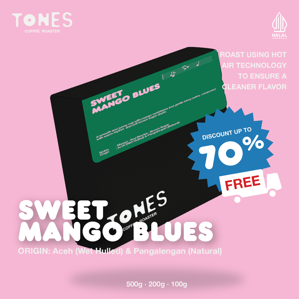 Jual TONES - Sweet Mango Blues Biji Kopi Arabika Specialty Aceh ...