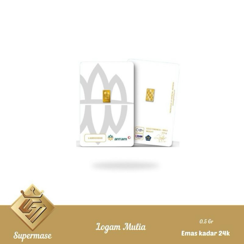 Jual Logam Mulia Antam Series - Supermase | Shopee Indonesia