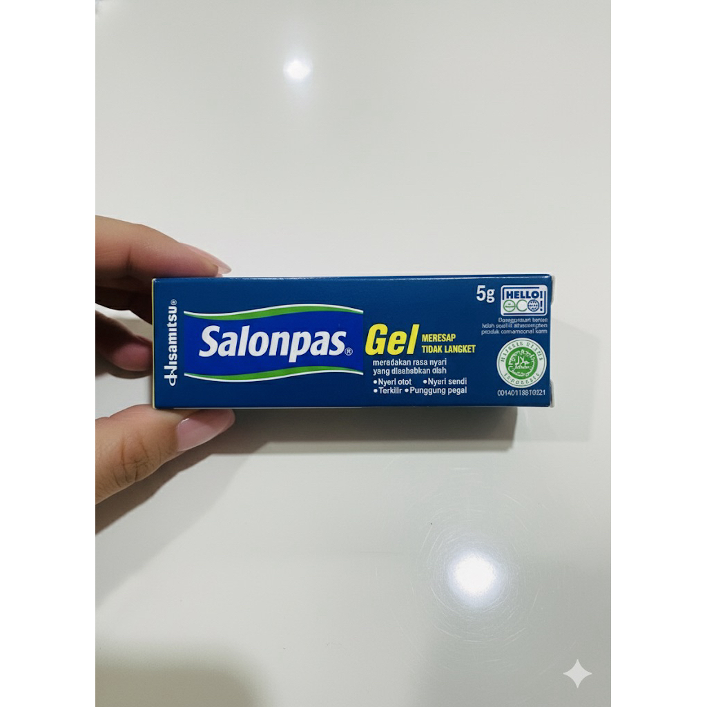 Jual Salonpas Gel 5Gr - Gel Pereda Nyeri Otot dan Sendi | Shopee Indonesia