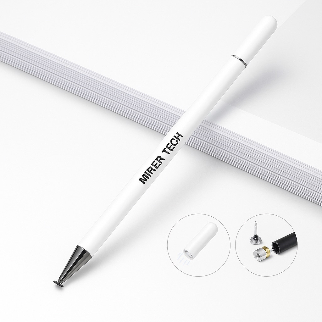 Jual MIRER TECH Pen Stylus 2in1 / Universal Stylus Touch Pen 2in1 untuk ...