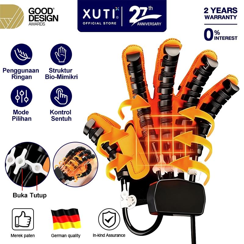 Jual Sarung Tangan Robot Rehabilitasi/ Terapi Pemulihan Jari / terapi ...
