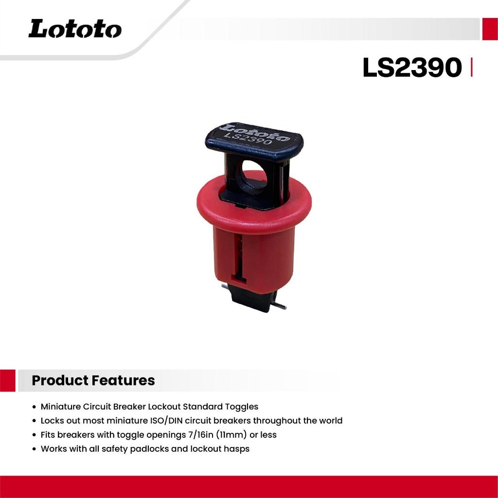 Jual LOTOTO Safety Loto Miniature Circuit Breaker Lockout Devices ...