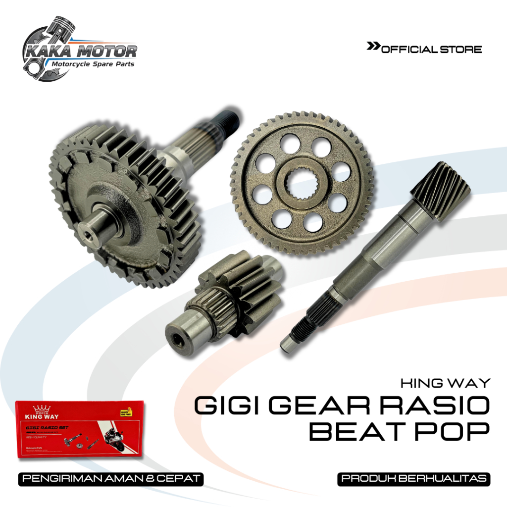 Jual GIGI GEAR RASIO BEAT POP / BEAT ESP - GIR GEAR BOX SET RASIO GIGI ...