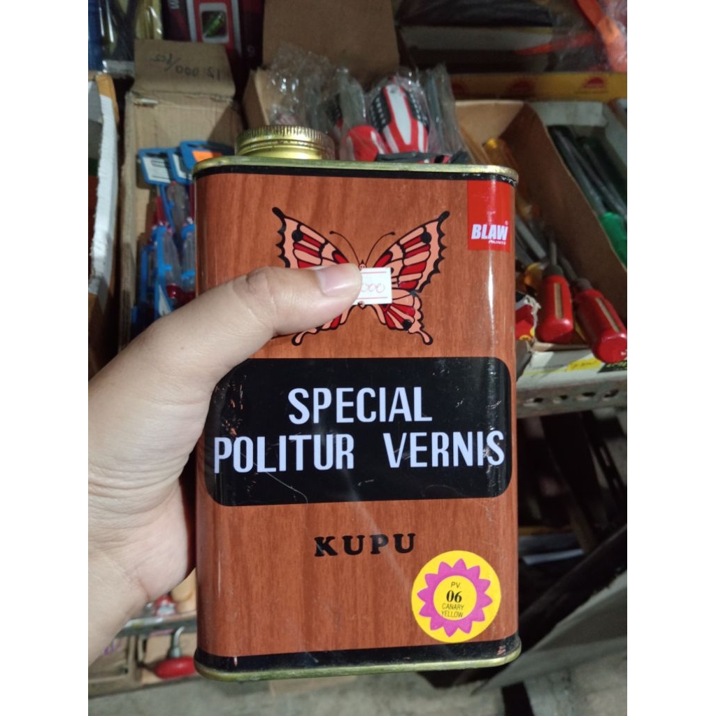 Jual Politur Vernis Cap Kupu | Shopee Indonesia