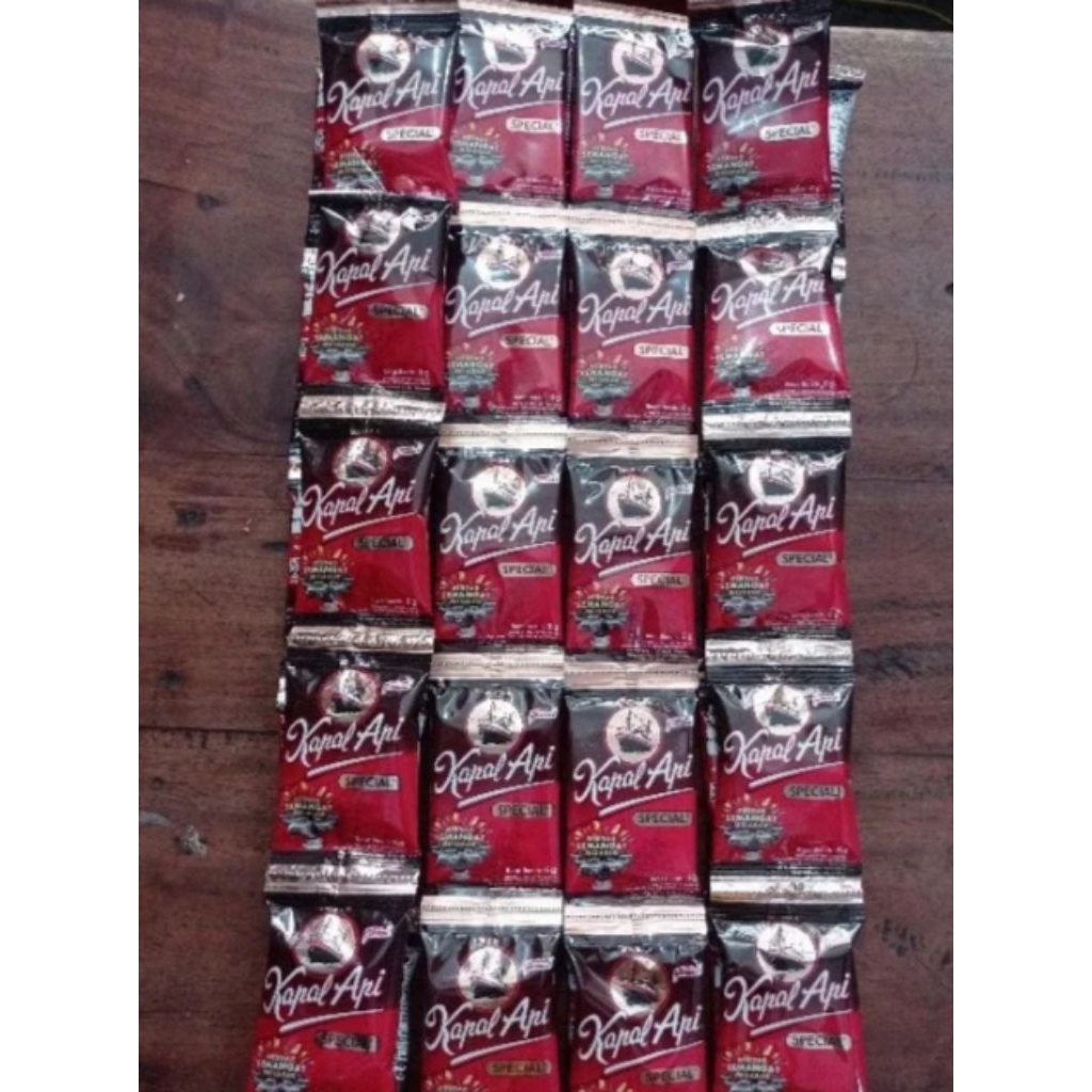 Jual 2 RENTENG KOPI KAPAL API MINI (20PCS) | Shopee Indonesia