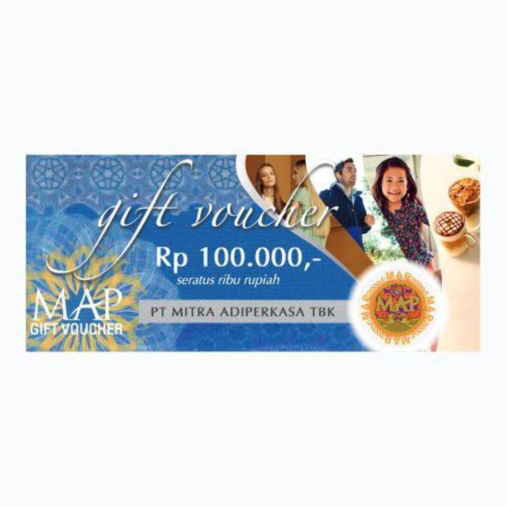 Jual Voucher MAP Pecahan 100rb Exp 31 Des 2027 | Shopee Indonesia