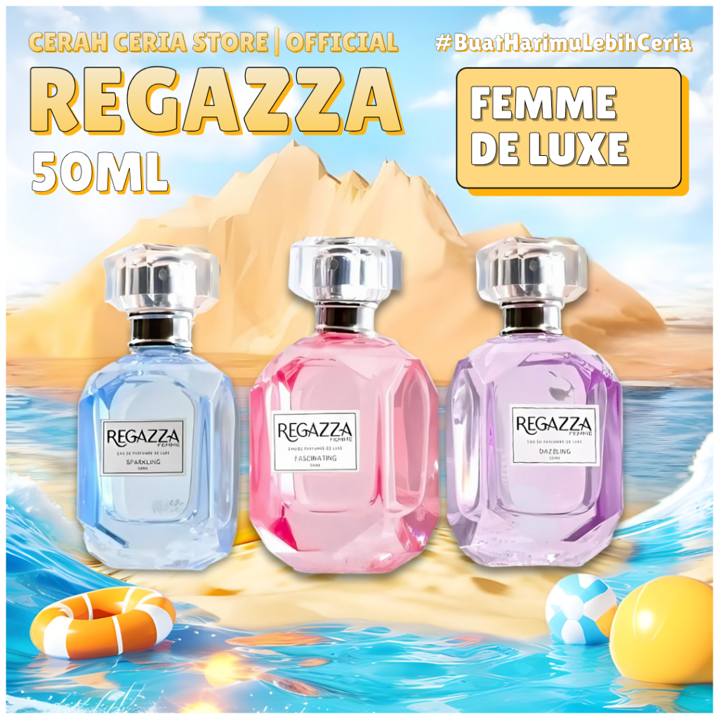 Jual Parfum Regazza De Luxe EDP 50ml / Parfum Tahan Hingga 8 Jam ...
