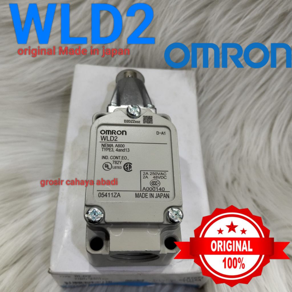 Jual circuit limit switch omron WLD2 limit switch WLD2 Omron original ...
